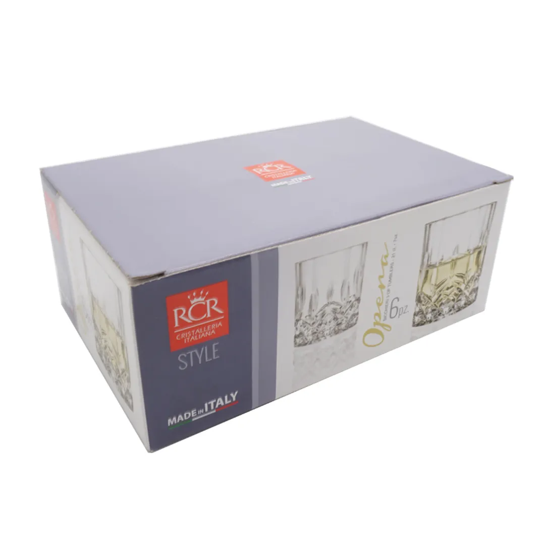 RCR傲柏平底杯(威士忌杯210ml)-酒总易快得